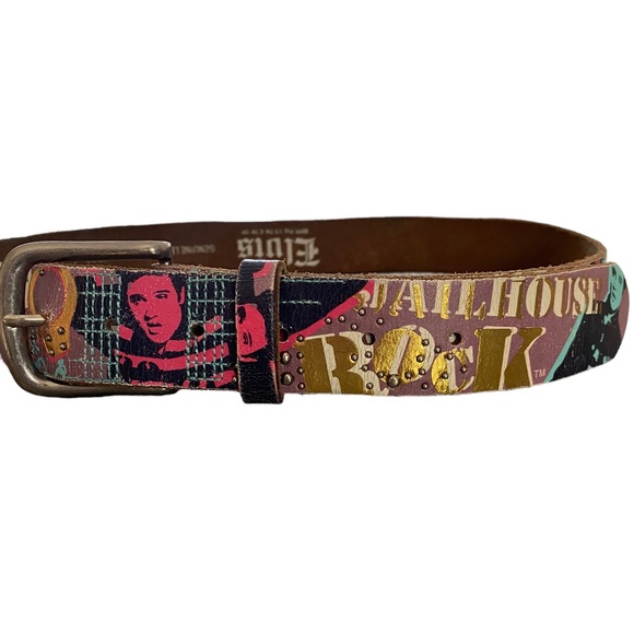 Elvis | Accessories | Elvis Belt Featuring Jailhouse Rock Embezzled ...